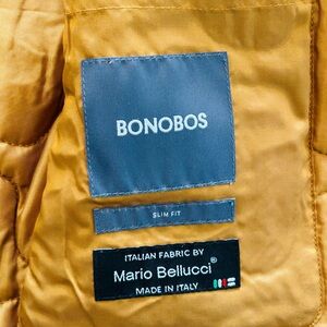 Bonobos | Jackets & Coats | Bonobos Mustard Bomber Jacket Slim Fit ...